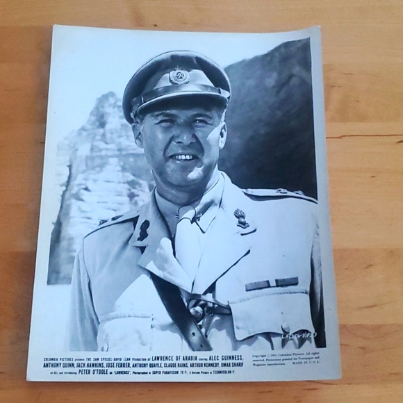 Colunbia Pictures | Art | Anthony Quayle Lawrence Of Arabia X 8 ...